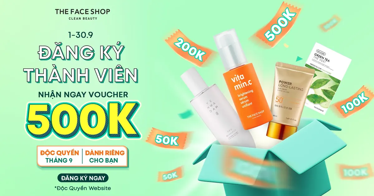 ĐĂNG KÝ THÀNH VIÊN NHẬN VOUCHER 500K