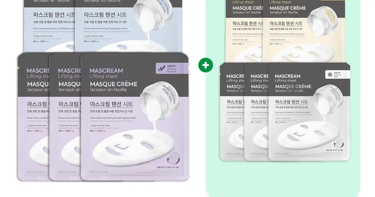 Combo 10 Mặt Nạ Làm Săn Chắc Da Deeply Mascream Lifting Sheet Mask 40Ml ...