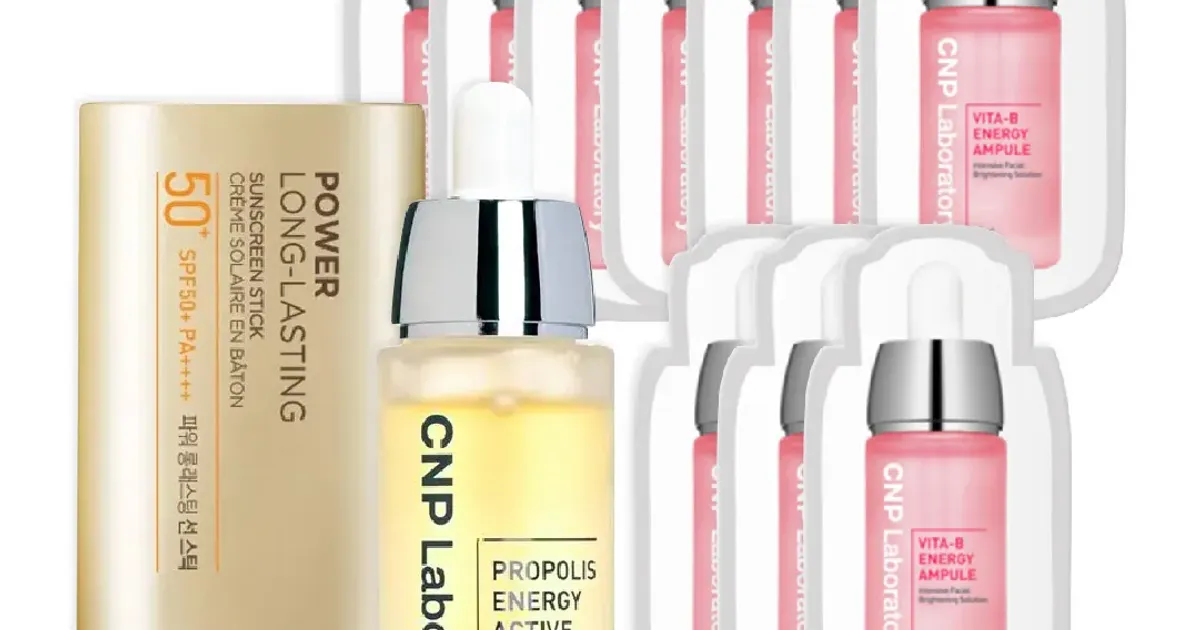 Set Tái Tạo Phục Hồi Da CNP Laboratory Propolis