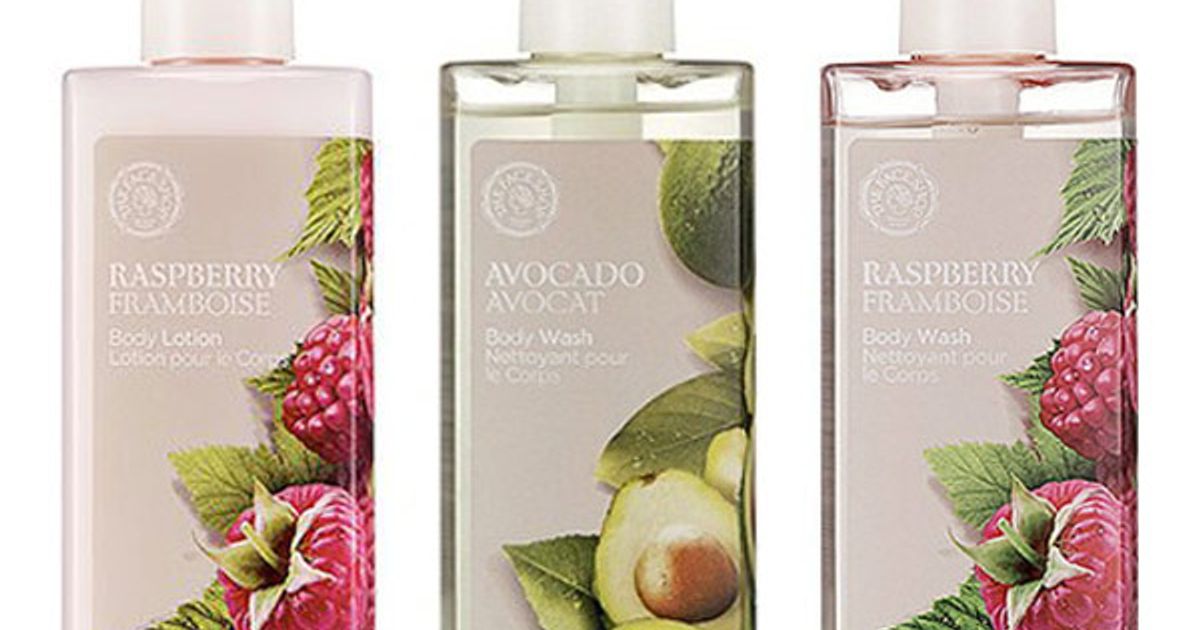 BỘ DƯỠNG DA BODY RASPBERRY & AVOCADO (BODY WASH + BODY LOTION)