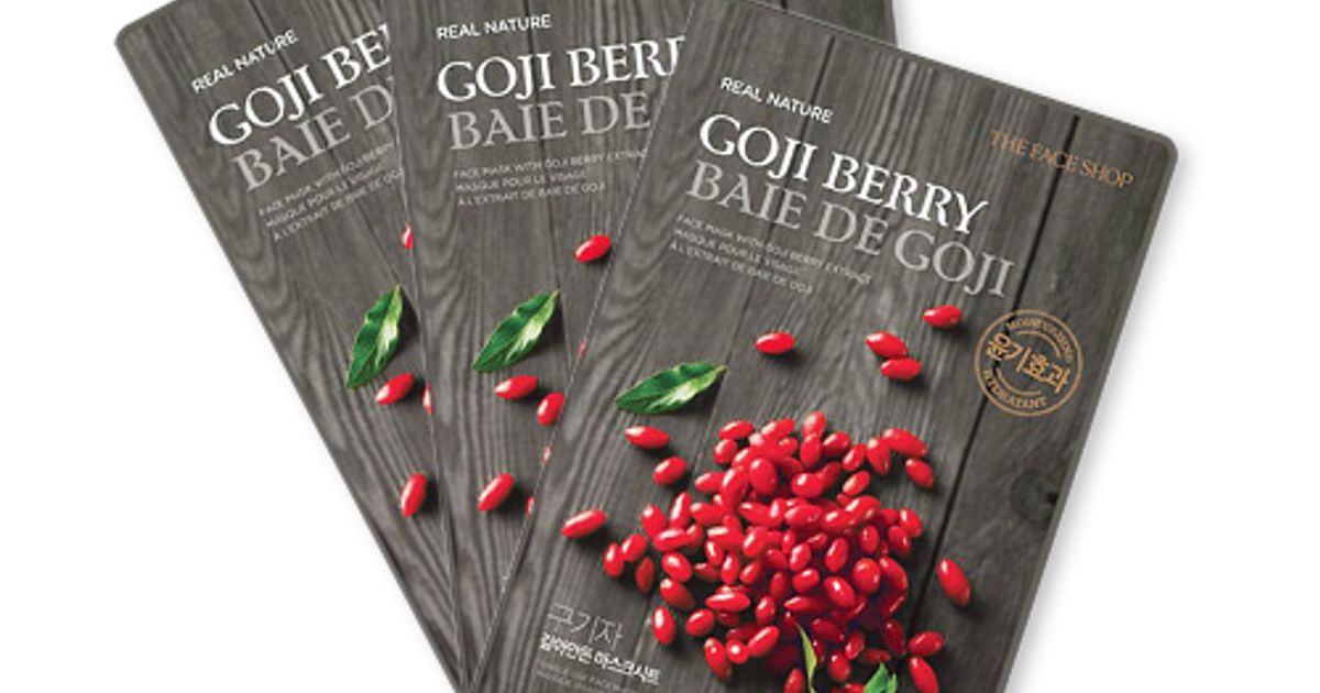 Mặt Nạ Giấy Phục Hồi Da THEFACESHOP THEFACESHOP GOJI BERRY FACE MASK ...