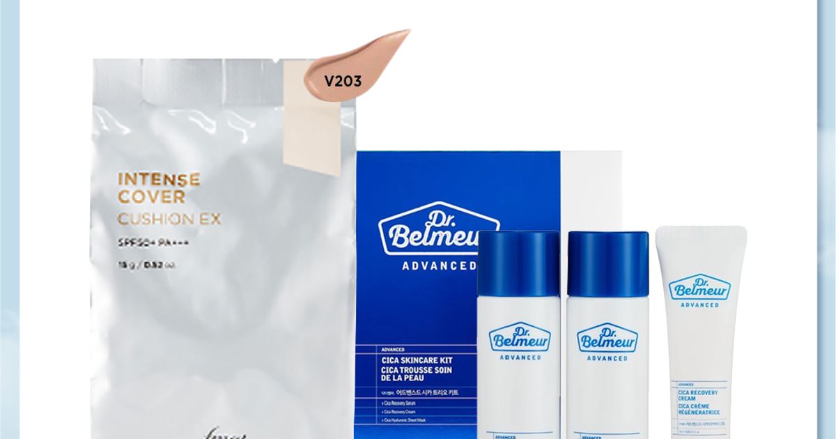 Combo Dưỡng Da & Phấn Nước Che Phủ Khuyết Điểm Vượt Trội CC INTENSE ...