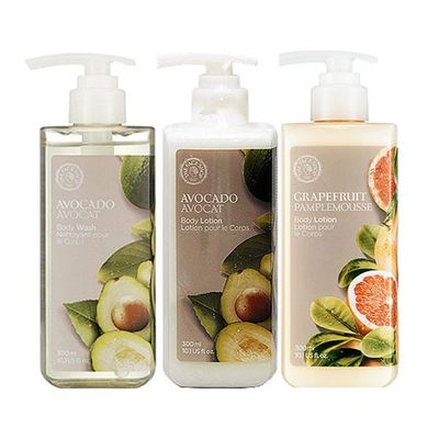 BỘ DƯỠNG DA BODY AVOCADO & GRAPEFRUIT (BODY WASH+ BODY LOTION)