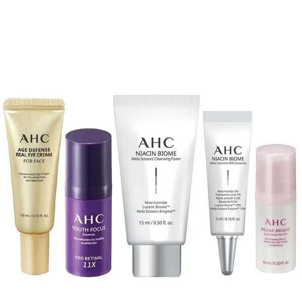 Combo Kem Dưỡng Mắt 2 Trong 1 AHC Age Defense