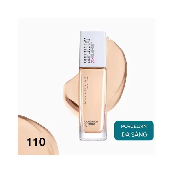 Kem Nền Lâu Trôi Maybelline Superstay 24h Full Coverage Foundation 30ml