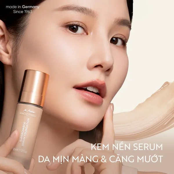 Kem Nền M.Asam Magic Finish Supercharge Serum Foundation 30ml