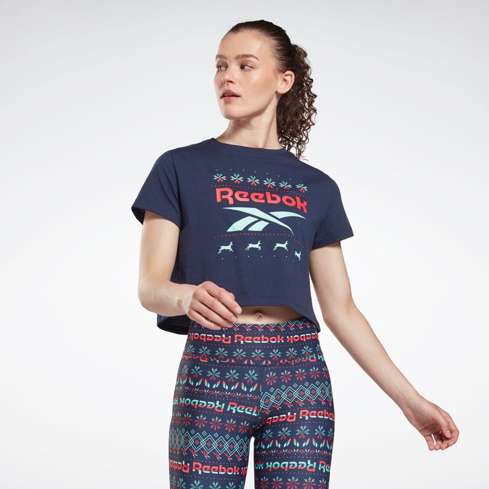 Áo Reebok Phông Tập Luyện Ts Holiday Tee GS7228