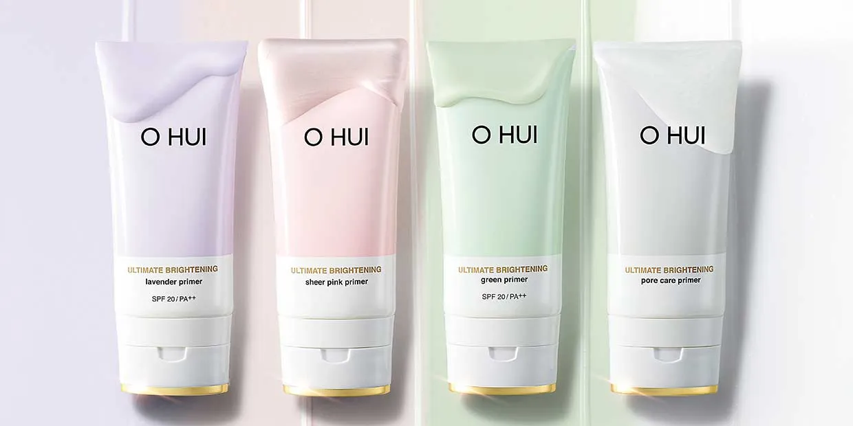 Kem Lót Ohui Ultimate Brightening Primer (Pink) 45ml